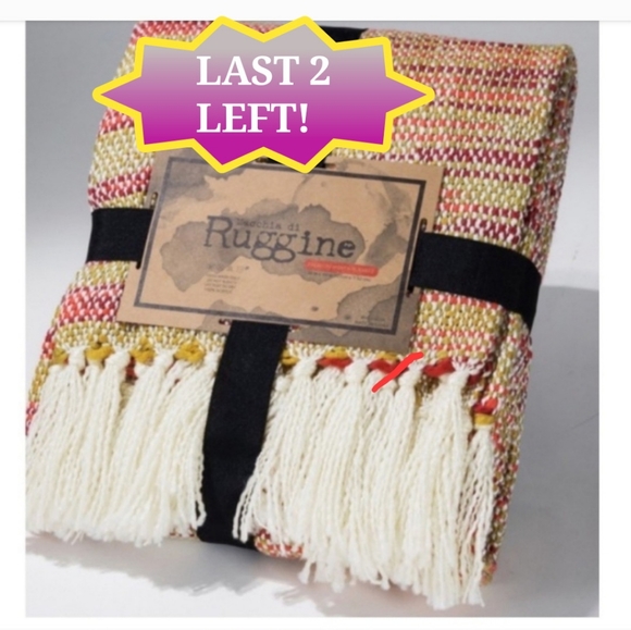 Ruggine | Bedding | 24 Nwt Chunky Yarn Blanket | Poshmark